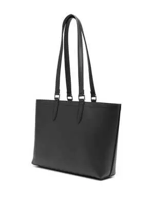Fendi Roma Logo-embossed Leather Tote Bag