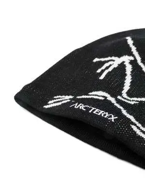 Arc'teryx Bird-intarsia Beanie - Black