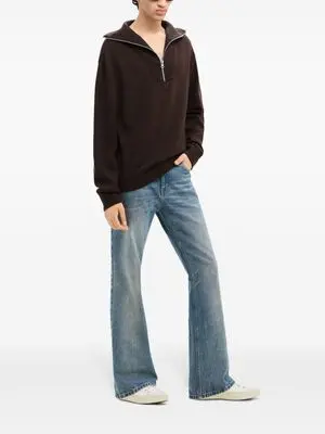 COURREGES Logo-embroidered Wool Sweater