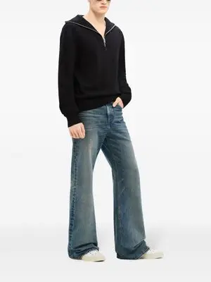 COURREGES Trucker Wool Sweater