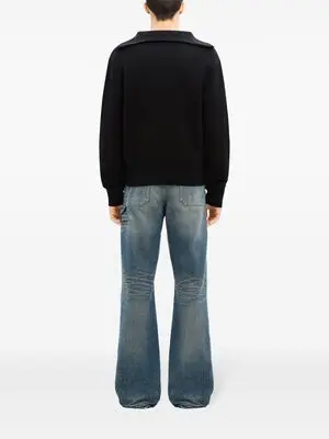 COURREGES Trucker Wool Sweater
