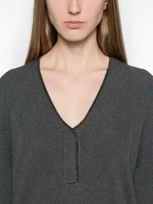 Brunello Cucinelli Monili-detail Cotton Jumper