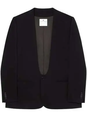 COURREGES Logo-patch Wool Blazer