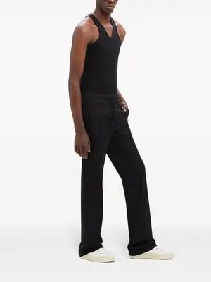 COURREGES Logo-embroidered Top