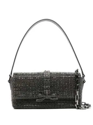 SELF-PORTRAIT Gem-embellished Shoulder Bag