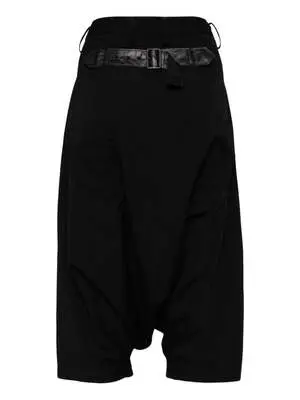 Yohji Yamamoto Drop-crotch Wool Trousers