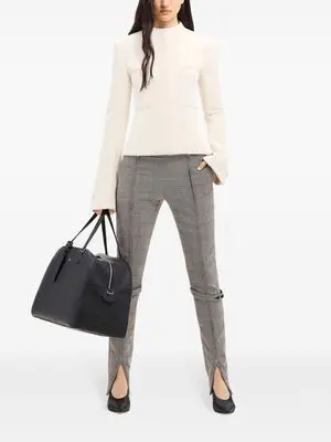 COURREGES Heritage Concealed-fastening Crepe Jacket - White