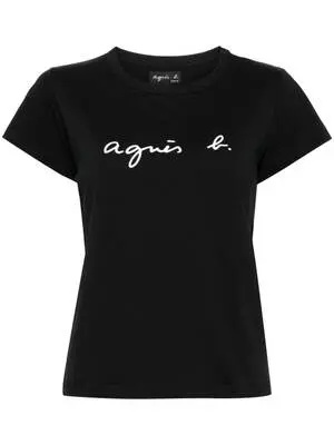 Agnes B. Straight Hem T-shirts For Women