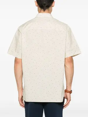A.p.c. Polka Dot-print Cotton Shirt
