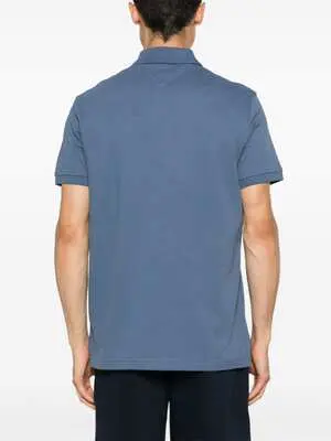 Tommy Hilfiger Logo-embroidered Polo Shirt - Blue