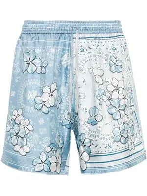 Amiri Floral Shorts For Men