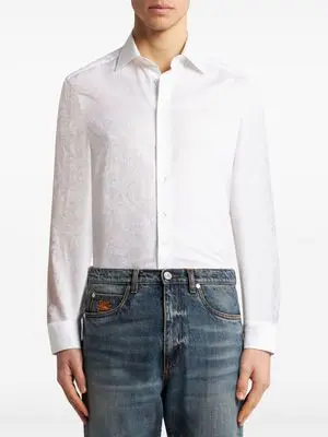 Etro Paisley-print Cotton Shirt