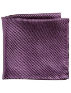 OAK HILL PREMIUM BY DXL Big & Tall Silk Pocket Square - Plum