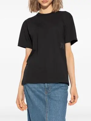 Alexander Wang Logo-print T-shirt - Black