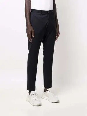 NINE:INTHE:MORNING Slim-cut Chino Trousers - Blue