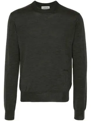 Lanvin Crew Neck Sweaters For Men