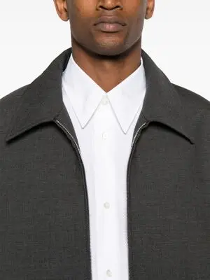 LANVIN Long-sleeve Cotton Shirt - White
