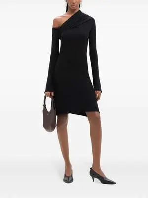 COURREGES Asymmetric Twist Mini Dress