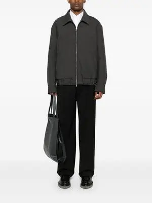 LANVIN Zip-up Wool Jacket - Grey