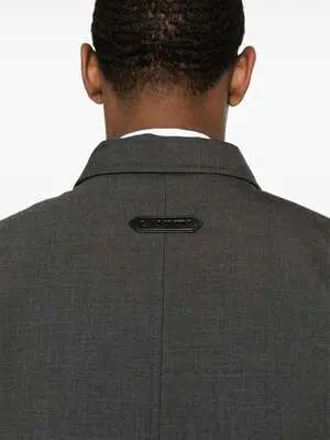 LANVIN Zip-up Wool Jacket - Grey