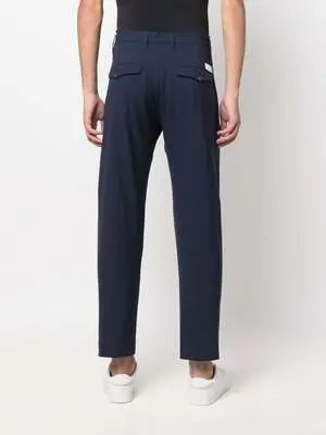 NINE:INTHE:MORNING Straight-leg Wool-blend Trousers - Blue