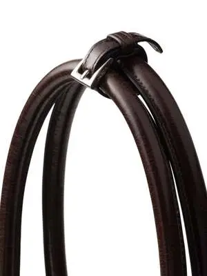 Prada Bonnie Leather Tote Bag - Brown