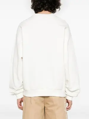 Gucci Gg-embroidered Cotton Sweatshirt