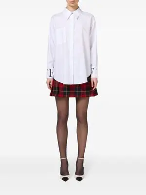 Elisabetta Franchi Logo-print Shirt - White