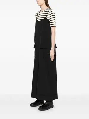 Yohji Yamamoto Sleeveless Wool Dungarees