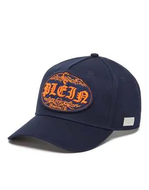 Philipp Plein Baseball Cap Hexagon - Blue