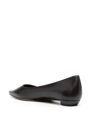 THE ROW Claudette Leather Ballerinas