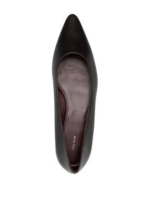 THE ROW Claudette Leather Ballerinas
