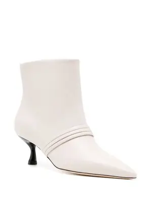 MALONE SOULIERS Lionne 45mm Leather Ankle Boots