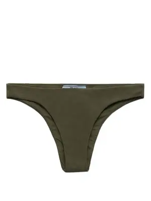 Prada High-cut Bikini Bottom - Green
