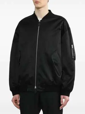 JIL SANDER Zipped Sleeve Bomber Jacket