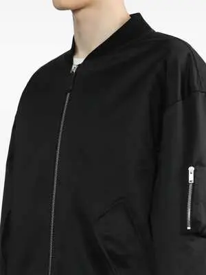 JIL SANDER Zipped Sleeve Bomber Jacket