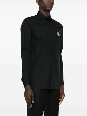 Moschino Teddy Bear-patch Cotton Shirt