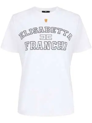 Elisabetta Franchi Logo-print T-shirt