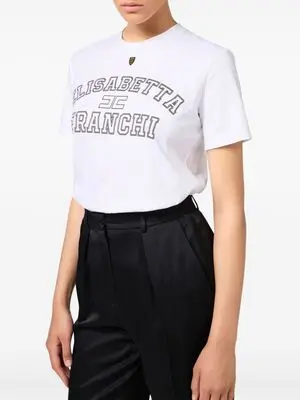 Elisabetta Franchi Logo-print T-shirt