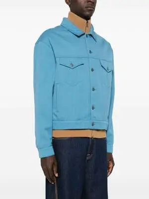 Moschino High-neck Layered Jacket