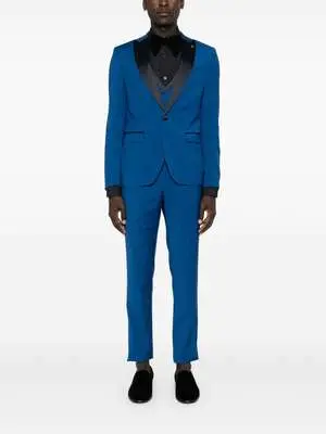 MANUEL RITZ Satin-trim Suit