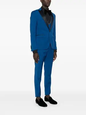 MANUEL RITZ Satin-trim Suit