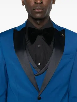 MANUEL RITZ Satin-trim Suit