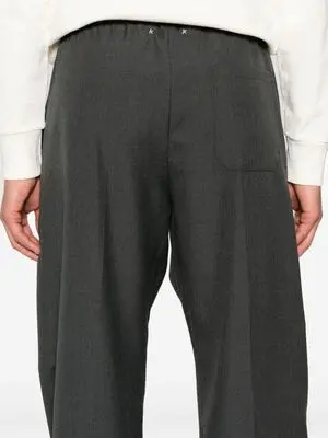 GOLDEN GOOSE Mid-rise Straight-leg Trousers - Grey