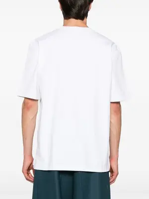 Marni Logo-patch Cotton T-shirt - White