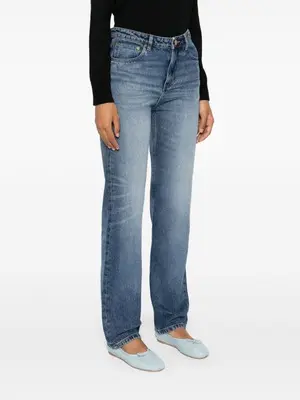 A.p.c. Kylie Mid-rise Straight-leg Jeans