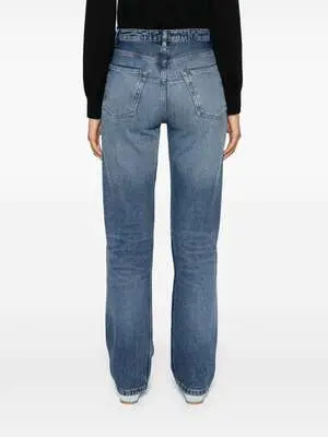 A.p.c. Kylie Mid-rise Straight-leg Jeans