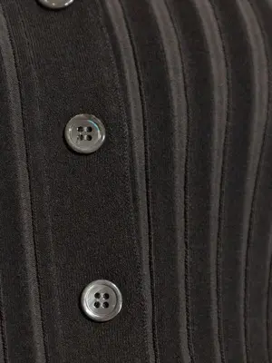 Alexander Wang Ribbed Cropped Cardigan