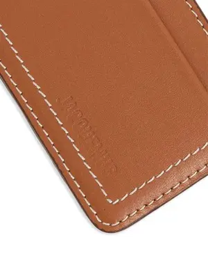 Jacquemus Cuerda Leather Cardholder - Brown