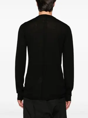 Rick Owens Biker Level Virgin-wool Jumper